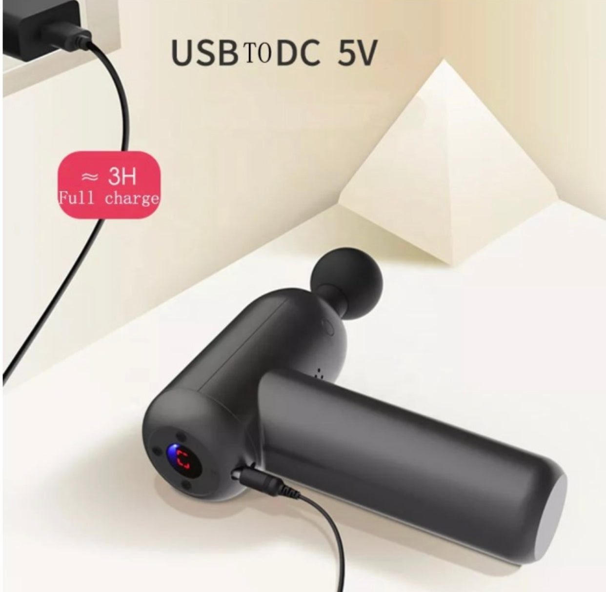 New JuvaGun Percussive Massage Therapy and Red Light Therapy Gun – Juvawave